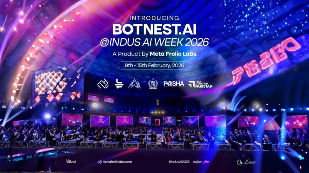 Meta Frolic Labs at Indus AI Week Islamabad: Introducing BotNest.ai on ...